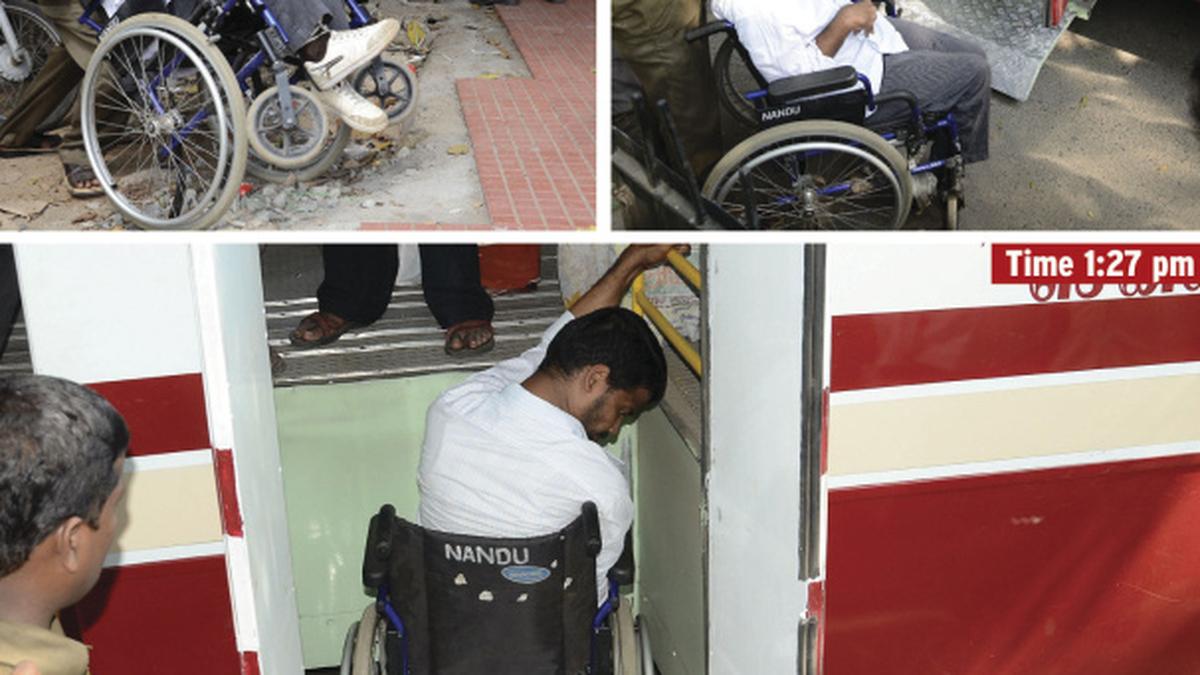 Public transport still inaccessible - The Hindu