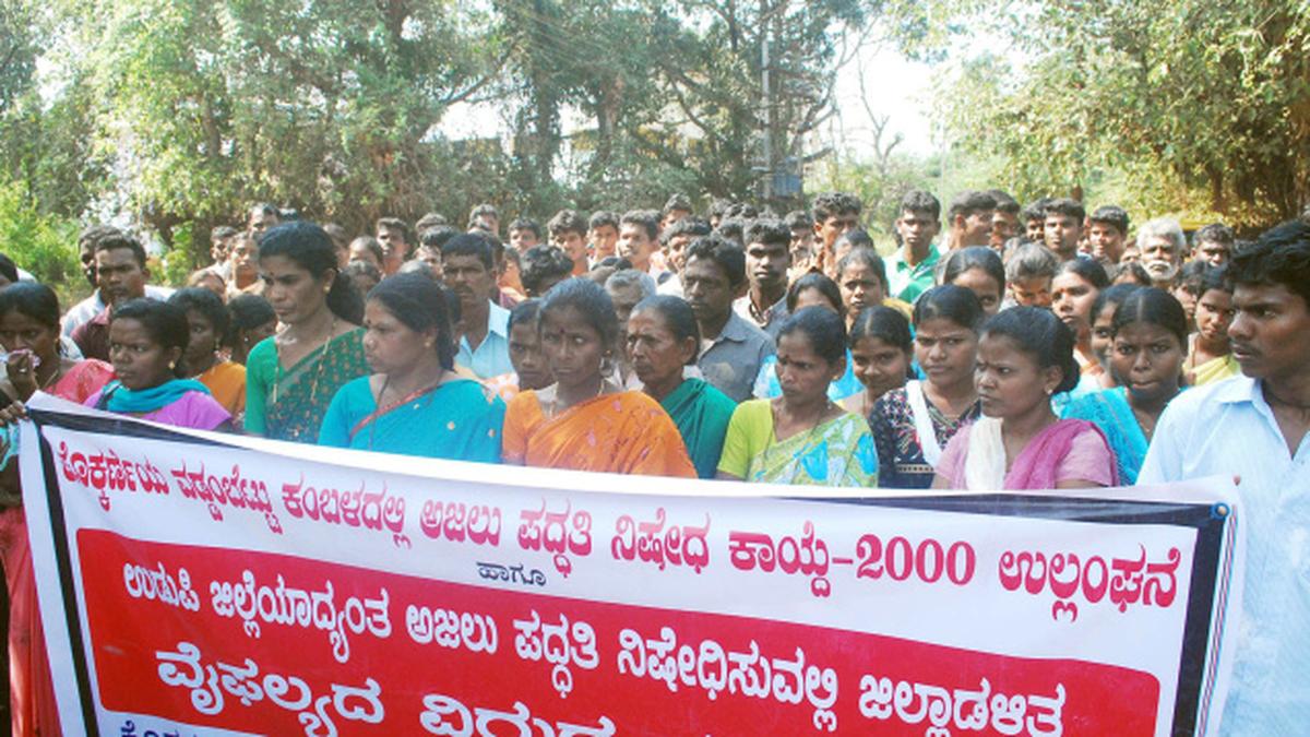 Federation says Koraga people made to beat drums during kambala - The Hindu