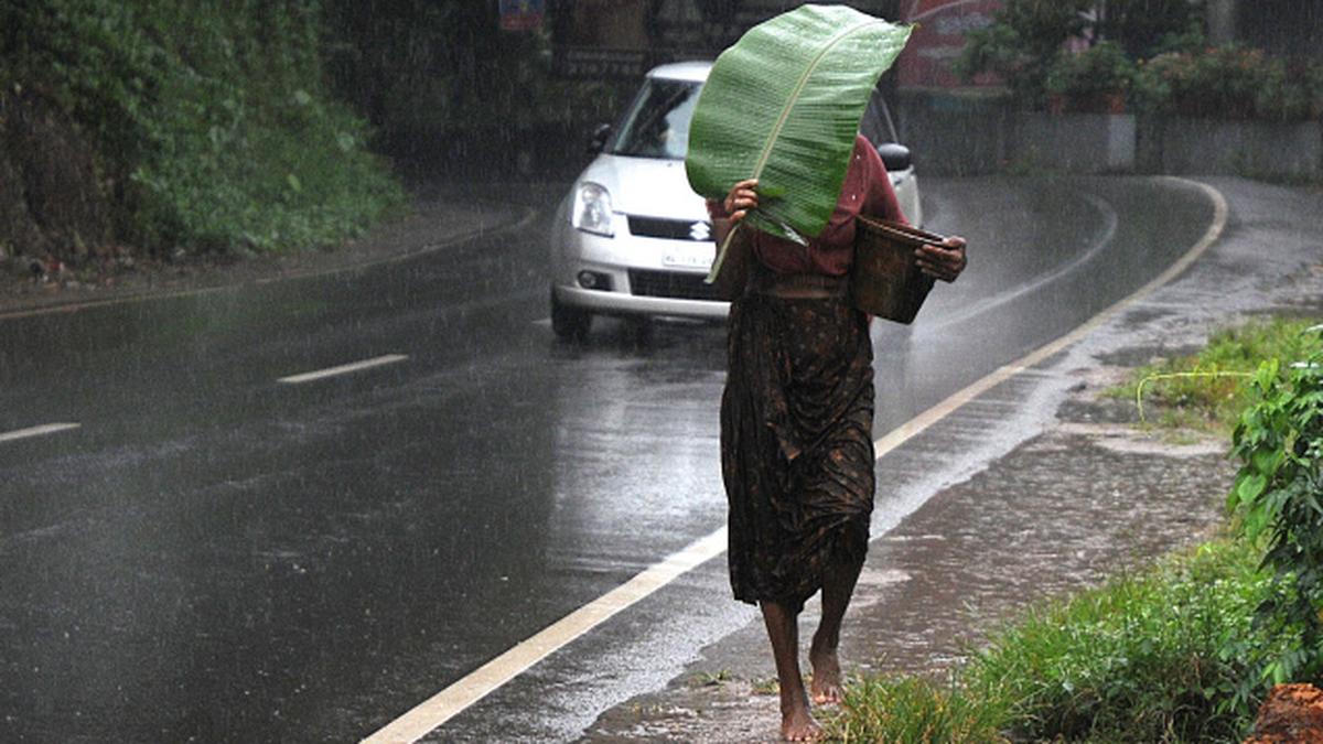 Retreat of monsoon ensures copious rain - The Hindu