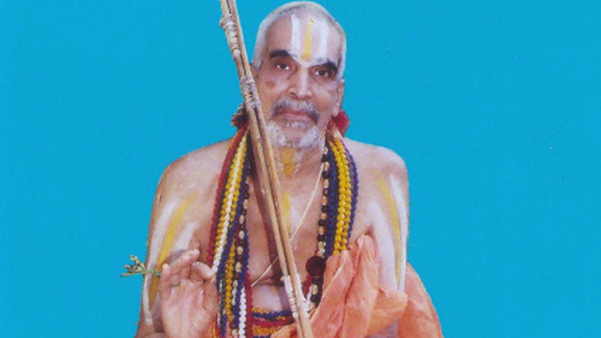 Head of Poundarikapuram Ashramam passes away - The Hindu