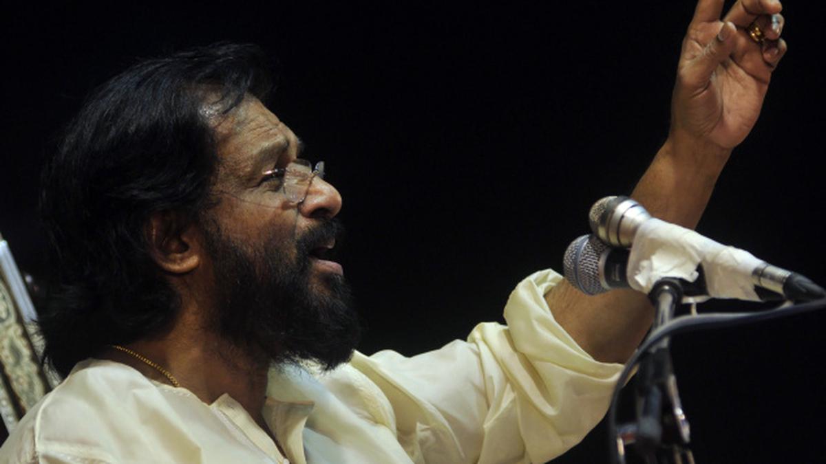 Yesudas selected for Swaralaya-Devarajan Master Award - The Hindu