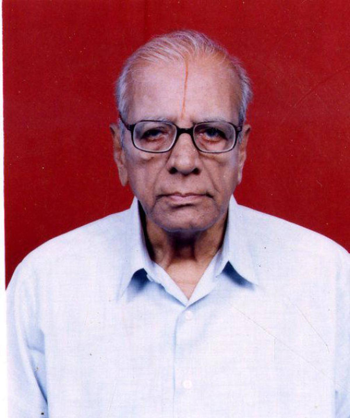 R. Krishnaswamy passes away - The Hindu