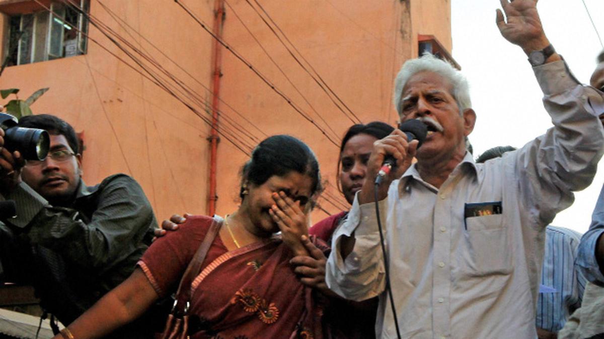 Kishenji’s encounter is a political murder: Varavara Rao - The Hindu