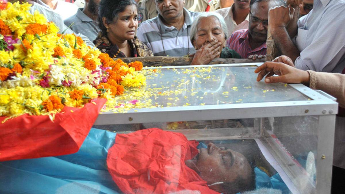 Thousands bid farewell to Kishenji - The Hindu