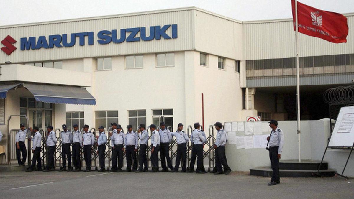 Maruti’s Manesar plants back in strike mode - The Hindu