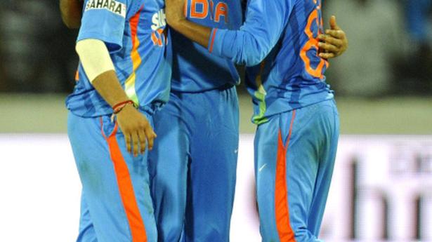 Dhoni, Raina power India to 300 for seven - The Hindu