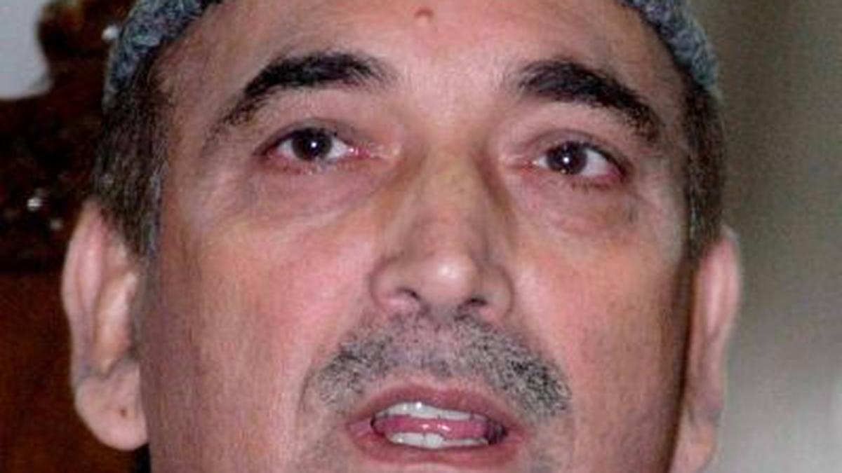 Azad's intervention saves Omar from another crisis - The Hindu