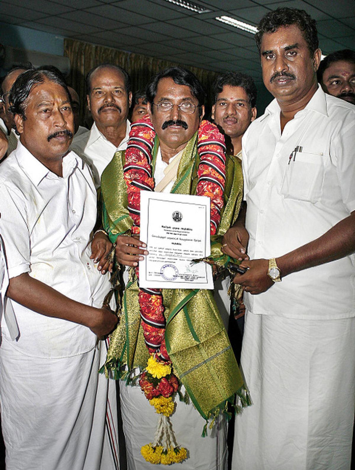 S.M. Velusamy is Coimbatore Mayor - The Hindu