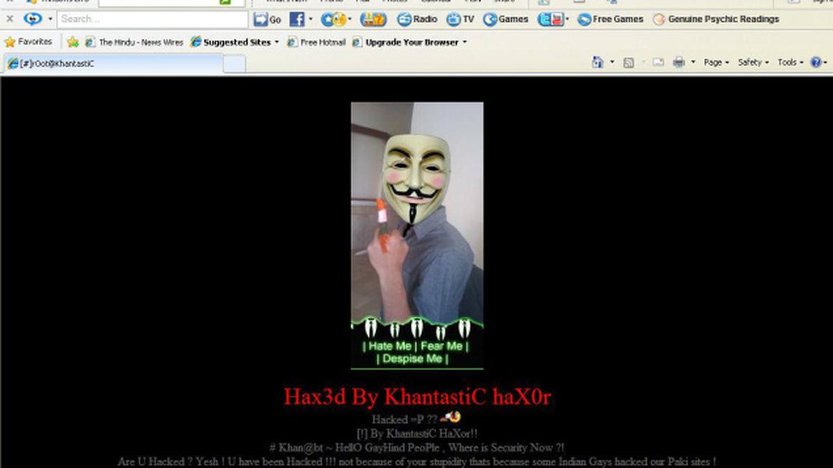 112 government websites hacked in the last 3 months - The Hindu
