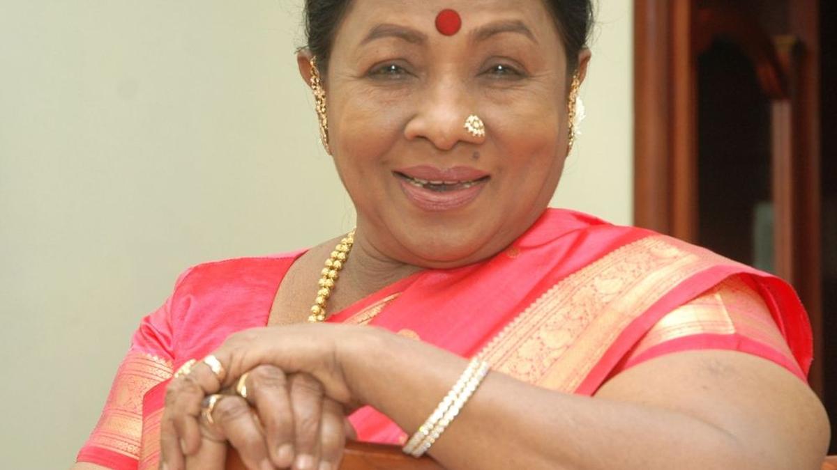 Actor Manorama discharged from hospital - The Hindu