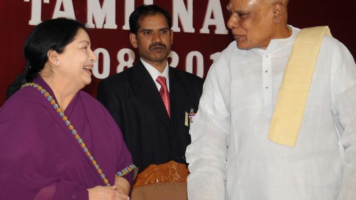 I will be a well-wisher of Tamil Nadu, says new Governor Rosaiah - The ...
