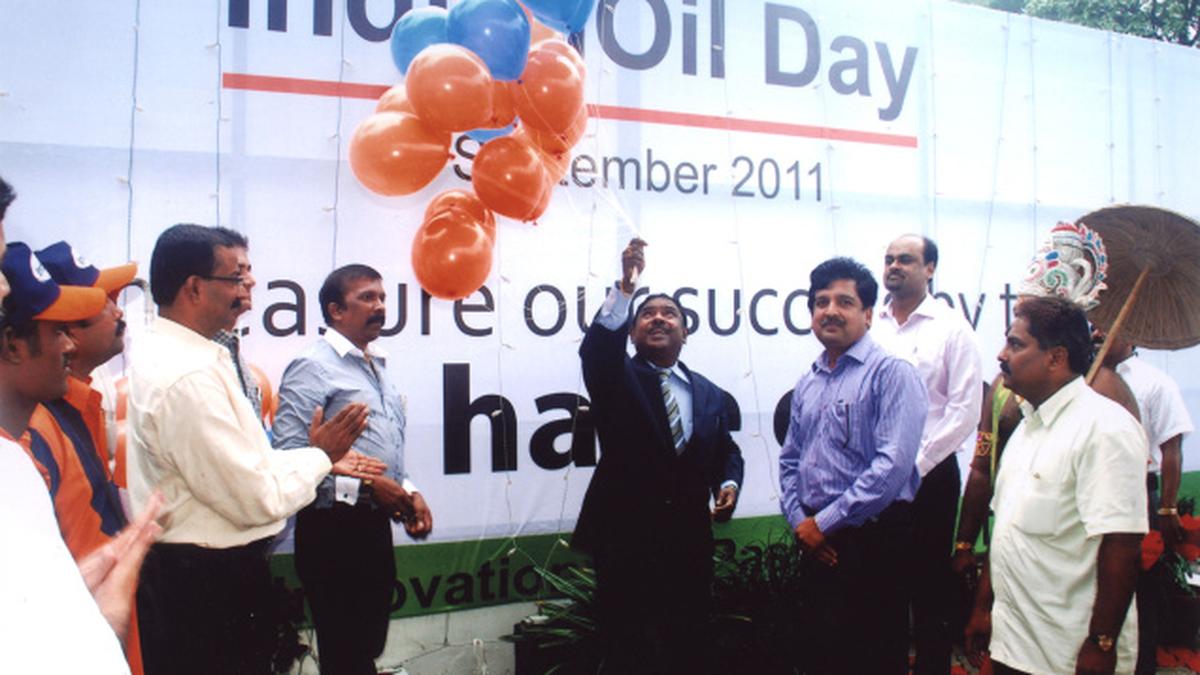 Indian Oil Day celebrated - The Hindu
