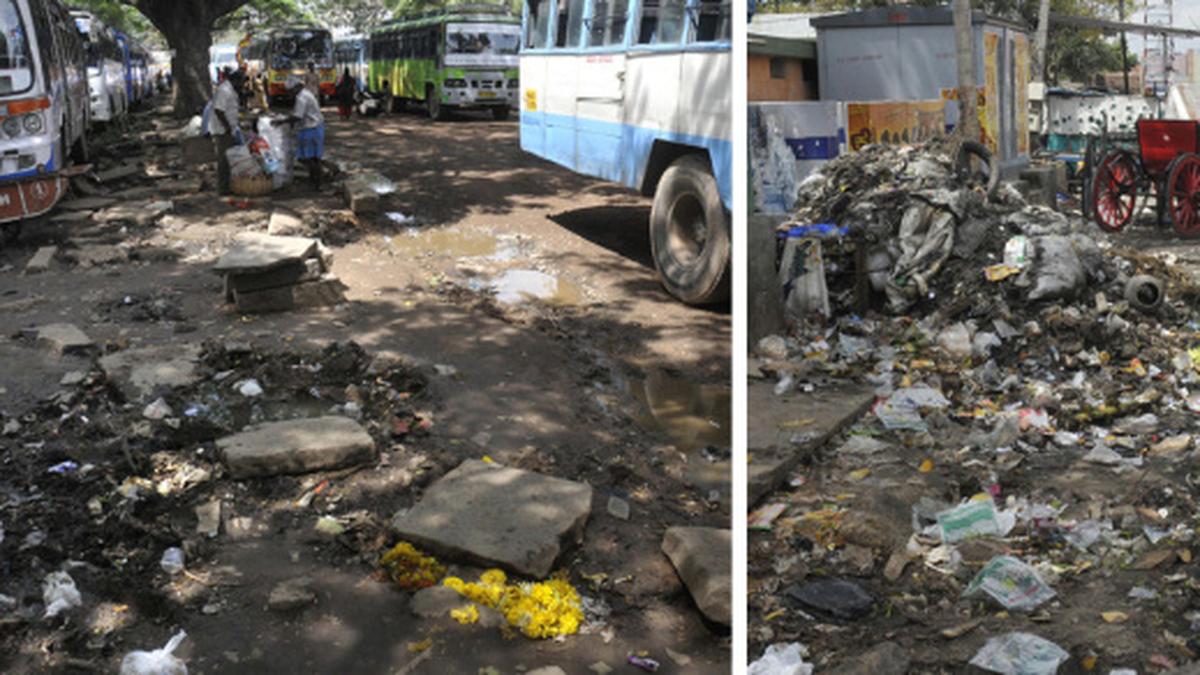 An endurance test called Kalasipalyam bus-stand - The Hindu