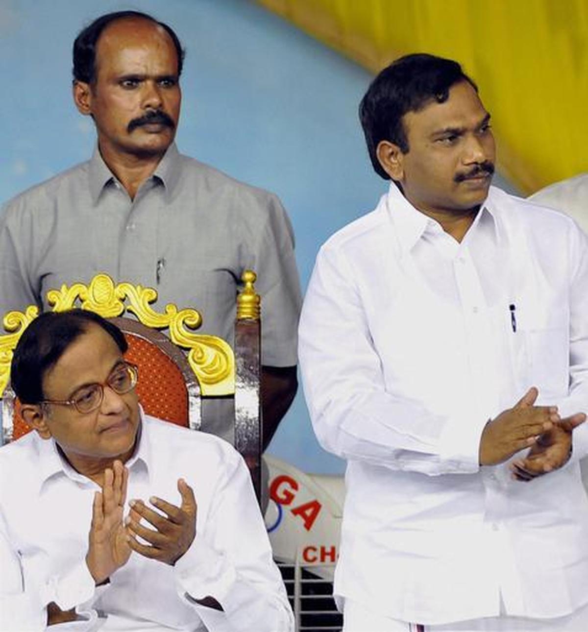 2G: Raja seeks Chidambaram’s examination as witness - The Hindu