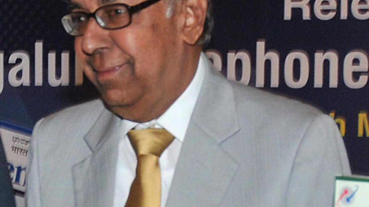 B V Acharya appointed new AG of Karnataka - The Hindu