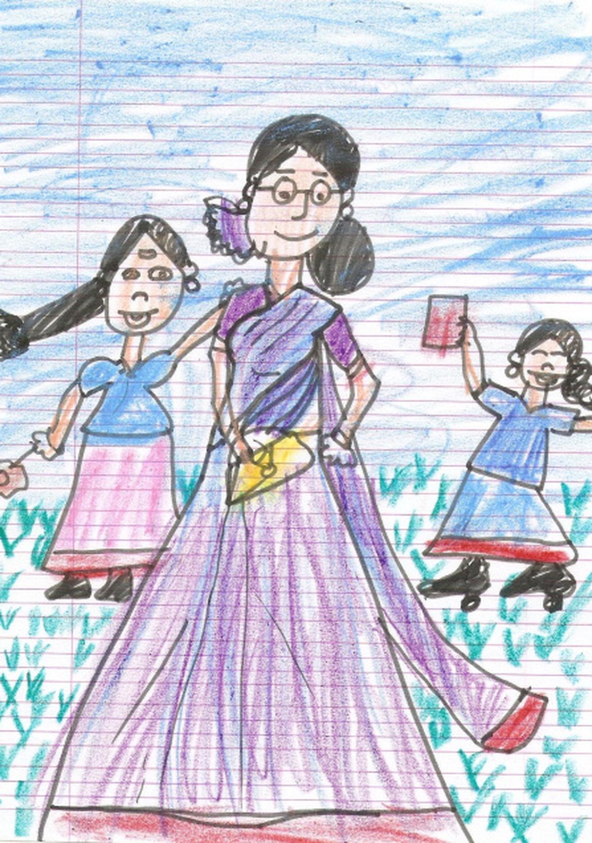 Drawings from North India - The Hindu