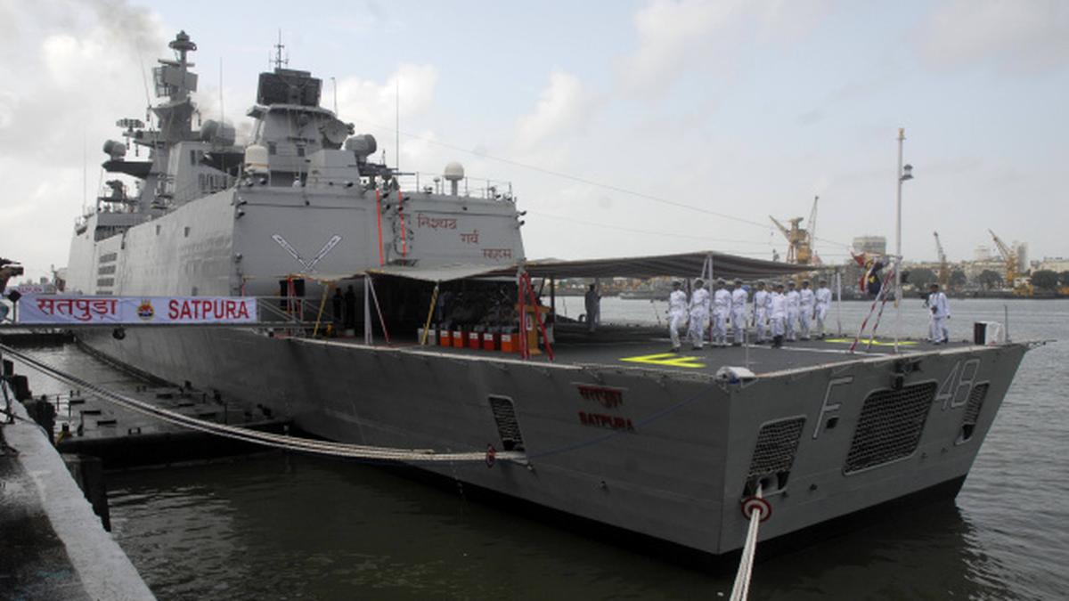 Straying of m.v. Pavit has exposed gaps: Navy Chief - The Hindu