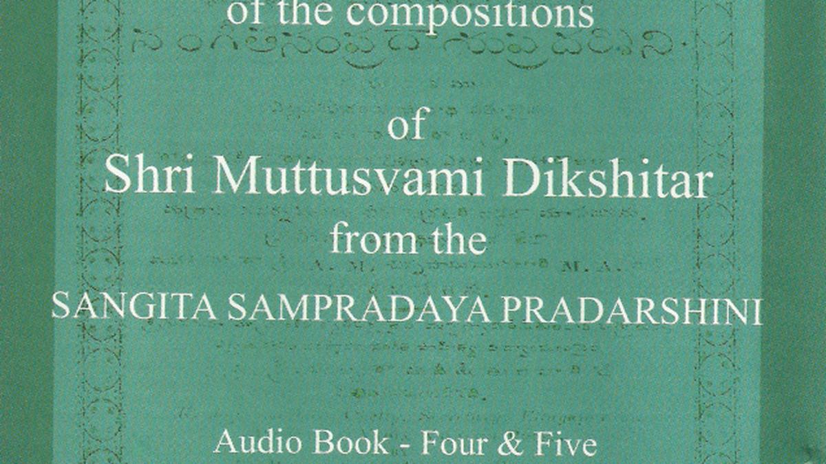 Dikshitar kritis archived - The Hindu