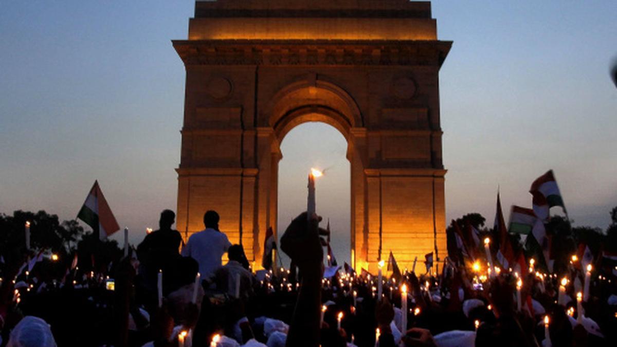 A fitting finale at India Gate - The Hindu
