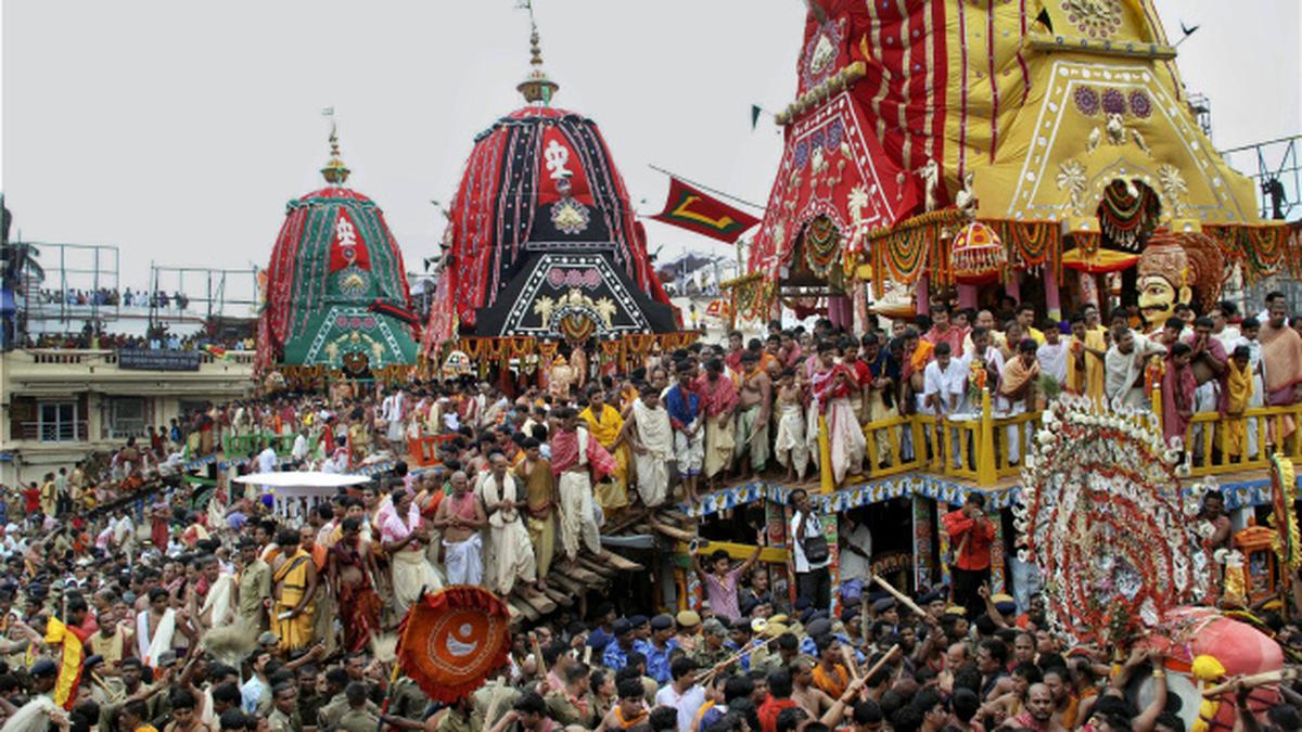 The Rath Yatra - The Hindu