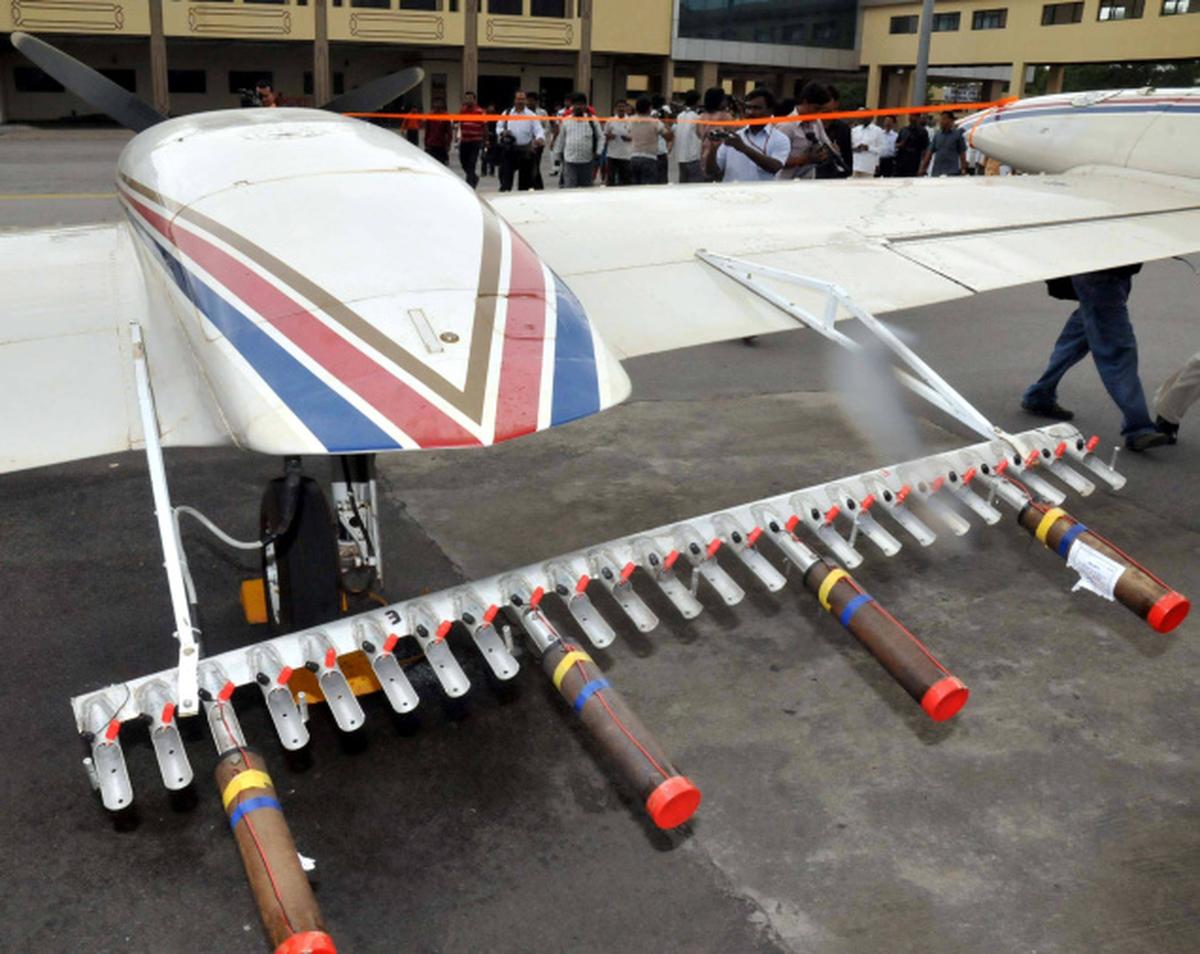 Scientists get ready for final phase of cloud seeding project - The Hindu