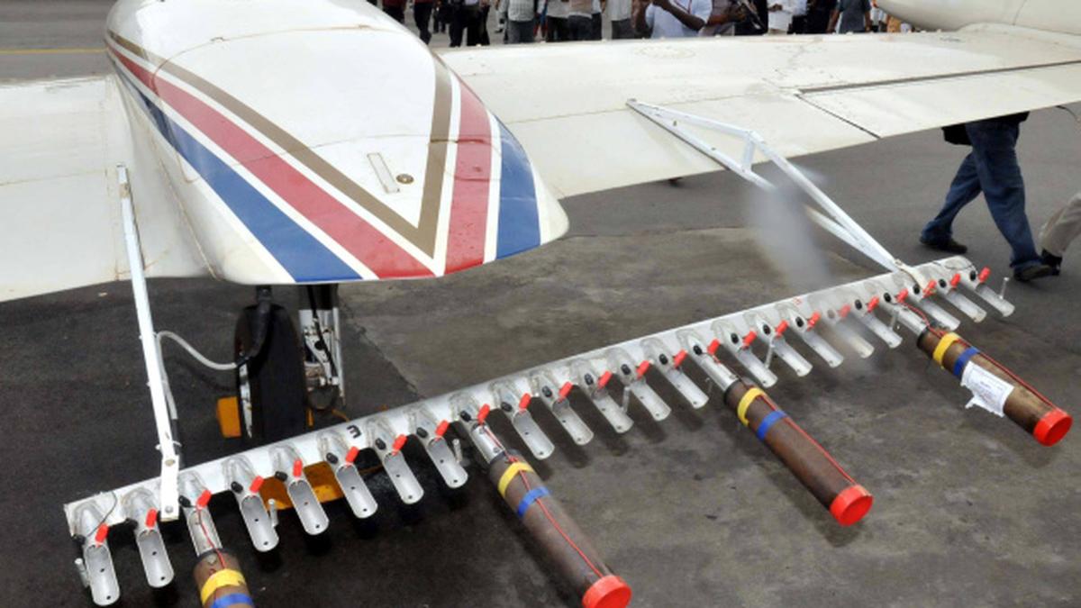 Scientists get ready for final phase of cloud seeding project - The Hindu