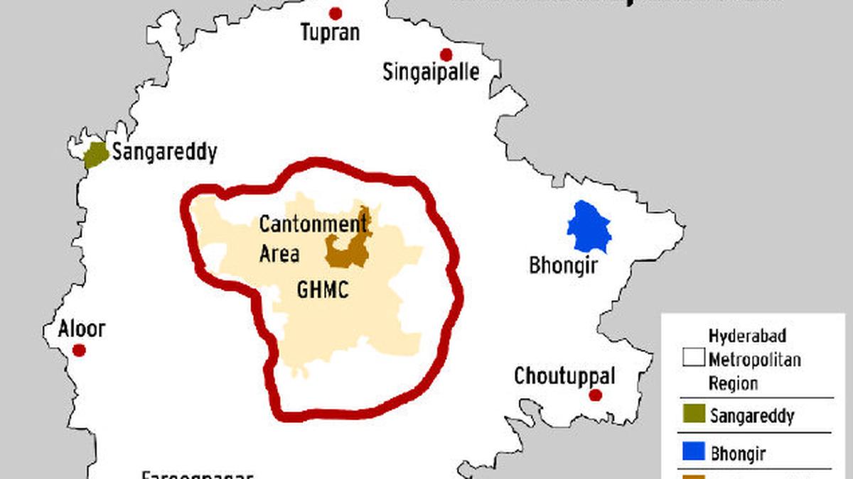 HMDA notifies draft master plan - The Hindu