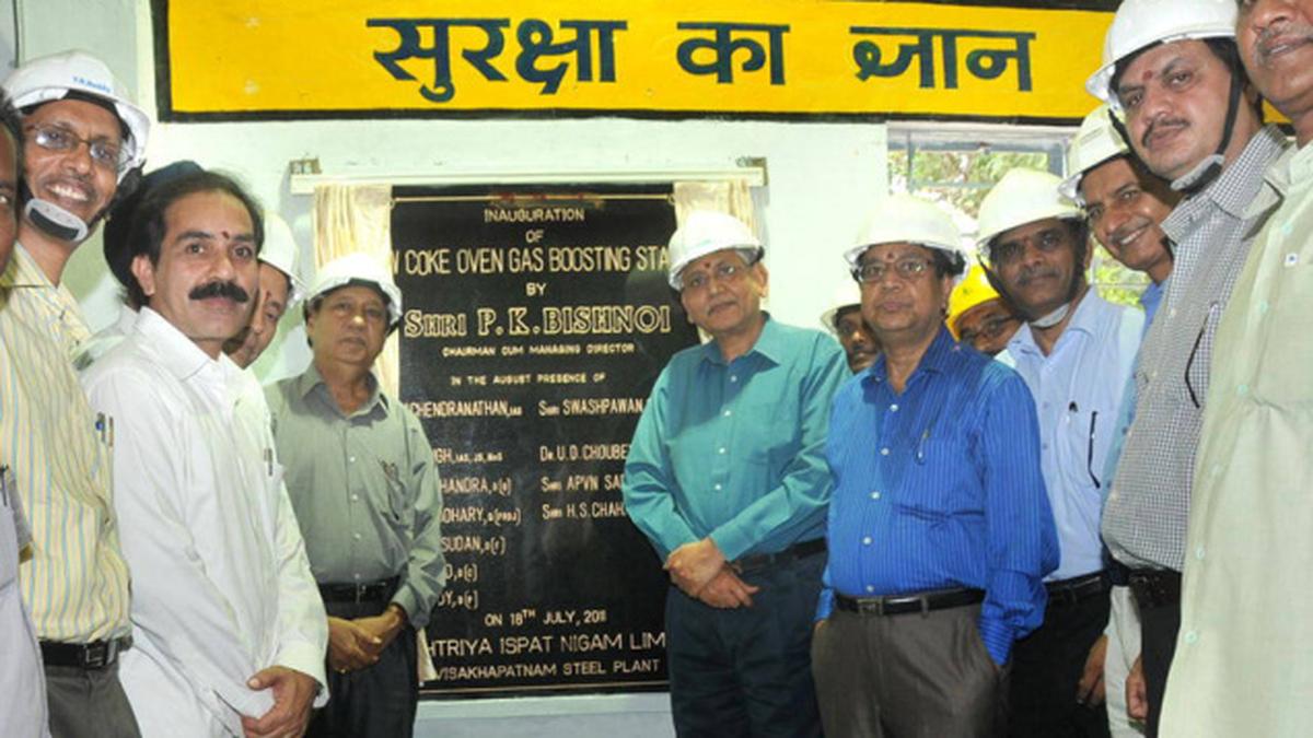 VSP commissions expansion project's auxiliary units - The Hindu