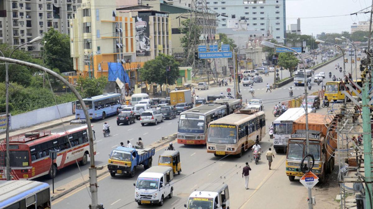 Flyover near Koyambedu bus terminus proposed - The Hindu
