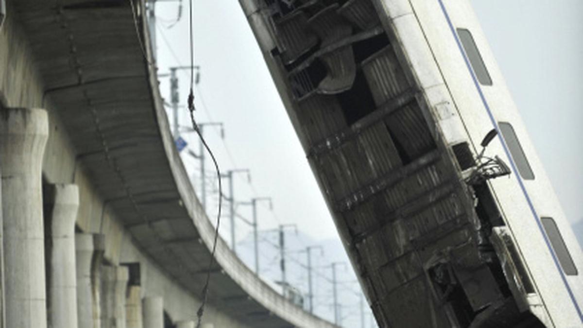 China bullet train collision triggers safety debate - The Hindu