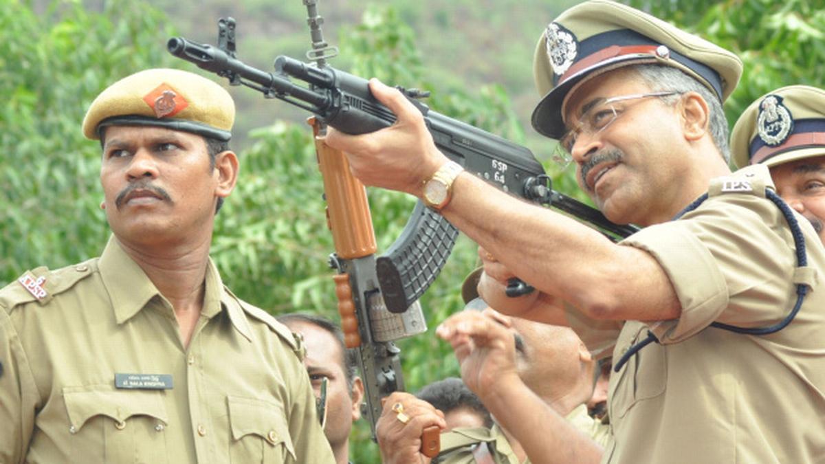 DGP rules out use of firearms by police in crowd control - The Hindu