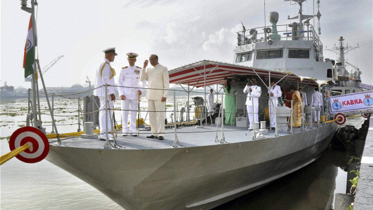 Fast Attack Craft INS Kabra commissioned - The Hindu