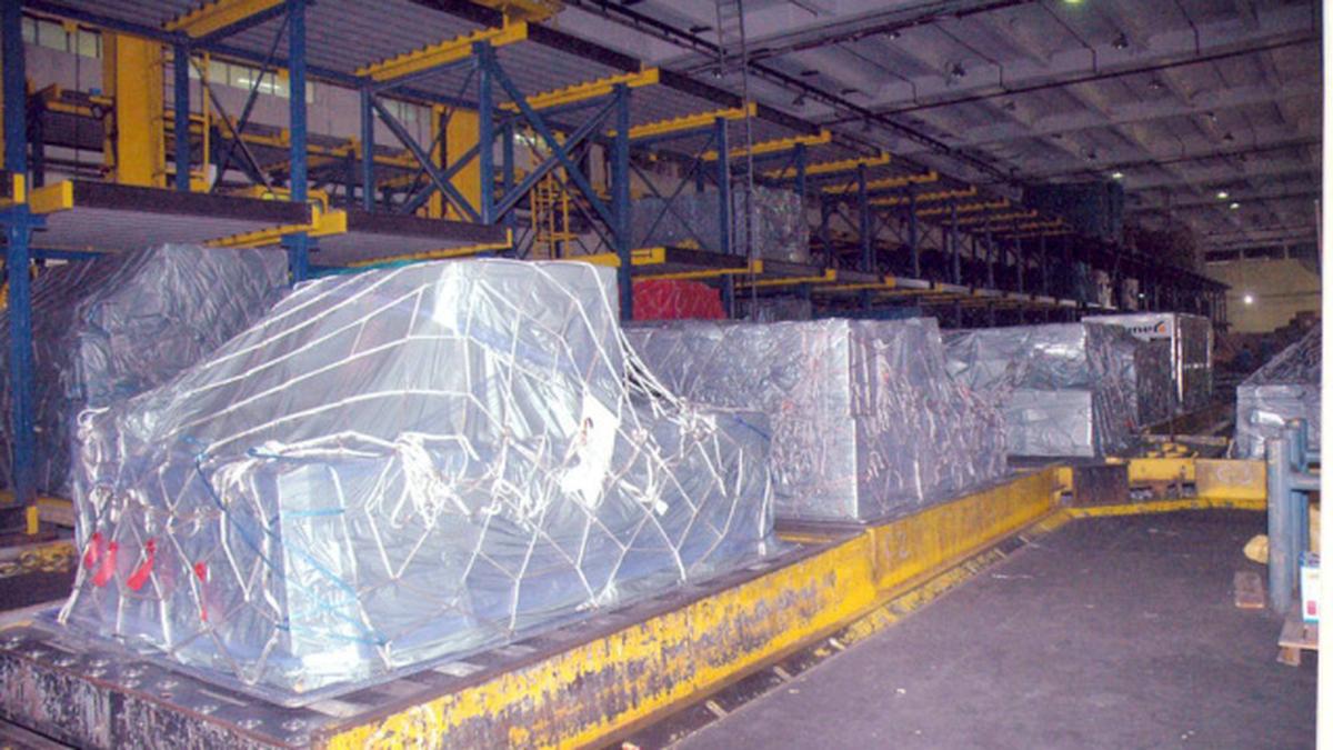 75% of modernisation work over at air cargo complex - The Hindu