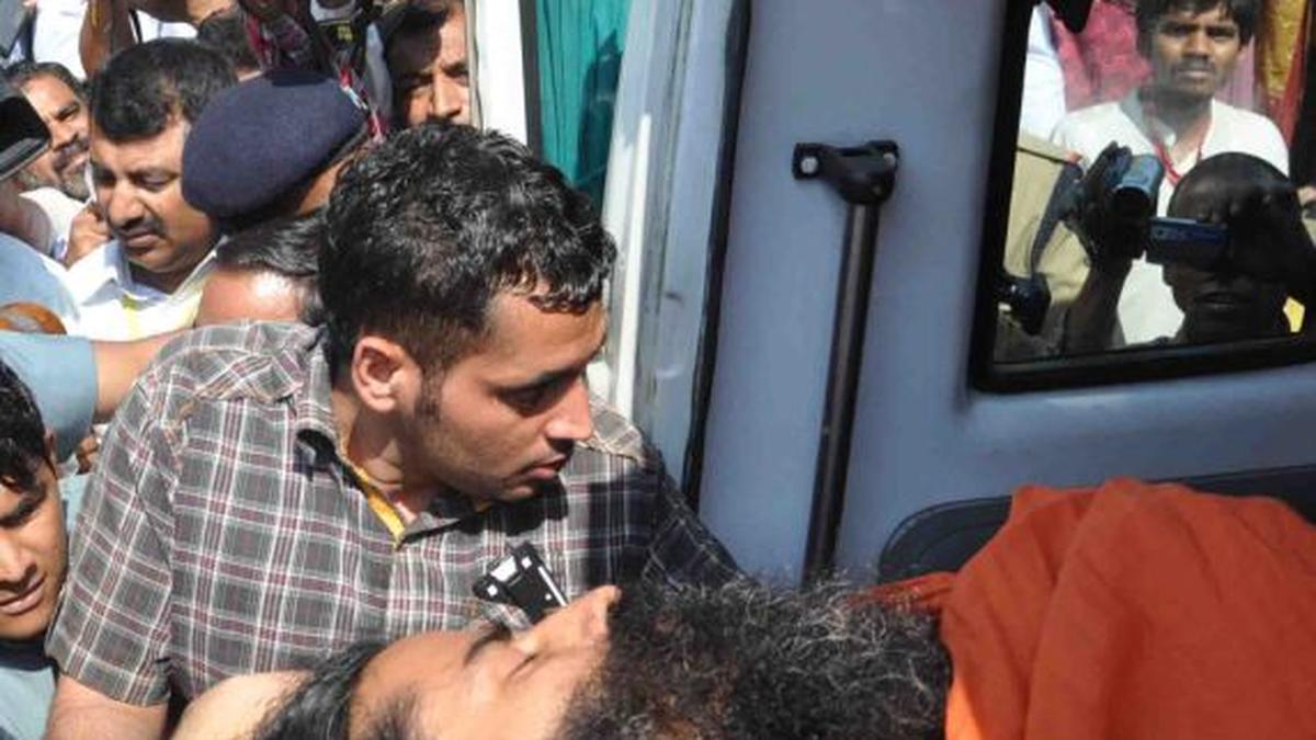 Ramdev shifted to hospital, stable - The Hindu