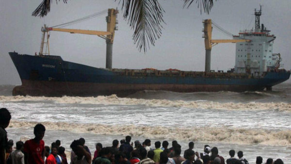 Attempts to tow MV Wisdom fail again - The Hindu