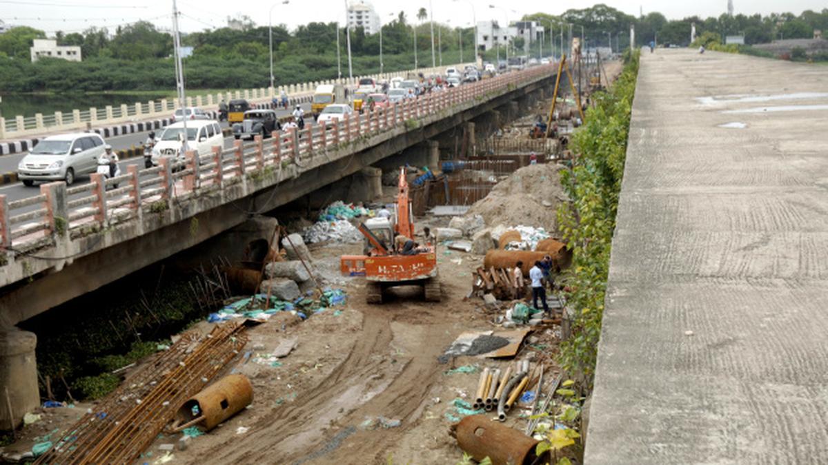 3-lane bridge to be ready in a year - The Hindu