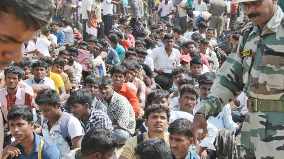 Army recruitment rally begins - The Hindu