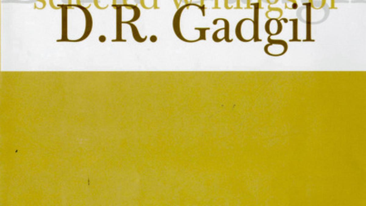 Gadgil on Indian economics - The Hindu