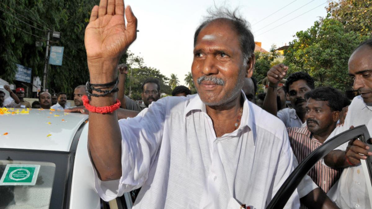 Rangaswamy may be sworn in today - The Hindu