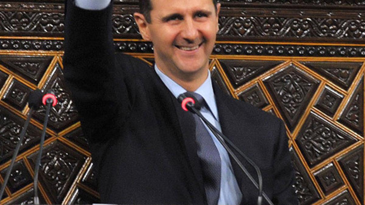 Assad makes overture to Kurds after anti-government protests - The Hindu