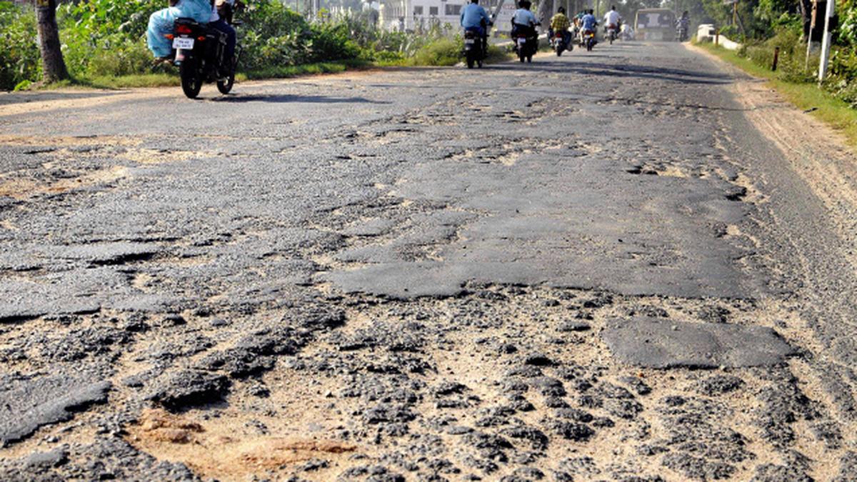 Rural roads still in bad shape - The Hindu