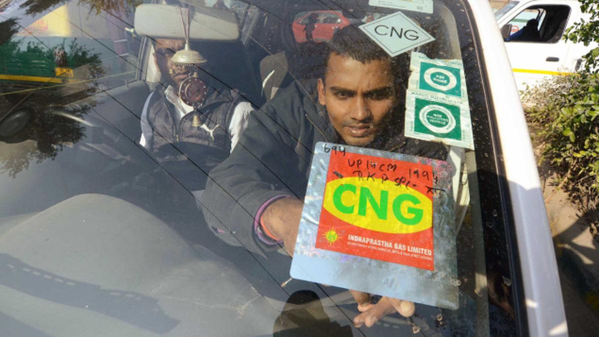 CNG stickers from one station only - The Hindu