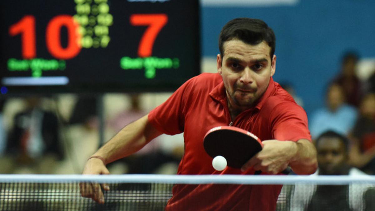 National table tennis championships: Jubin bouncing back with elan ...