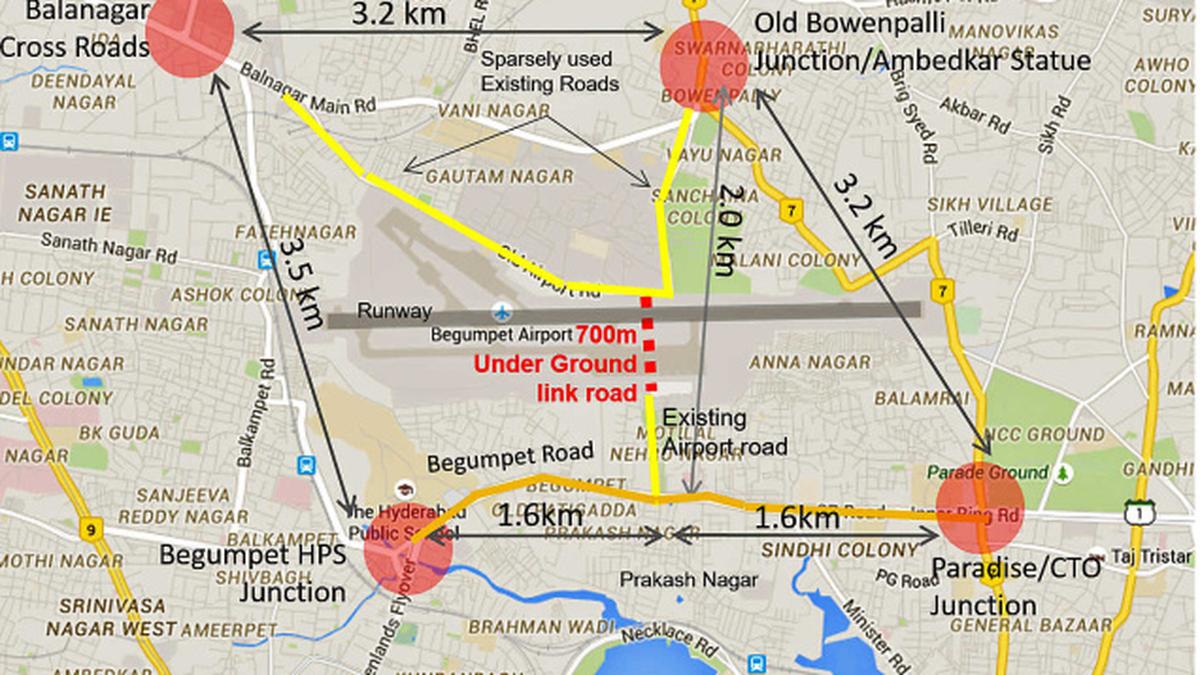 Game for a ‘fly-under’ from Begumpet to Balanagar? - The Hindu