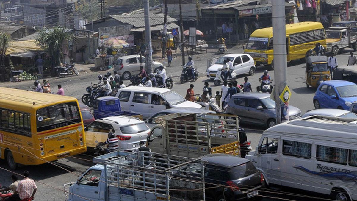 Huge craters make for bumpy road trips - The Hindu