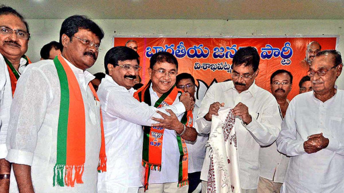 New BJP city president takes charge - The Hindu