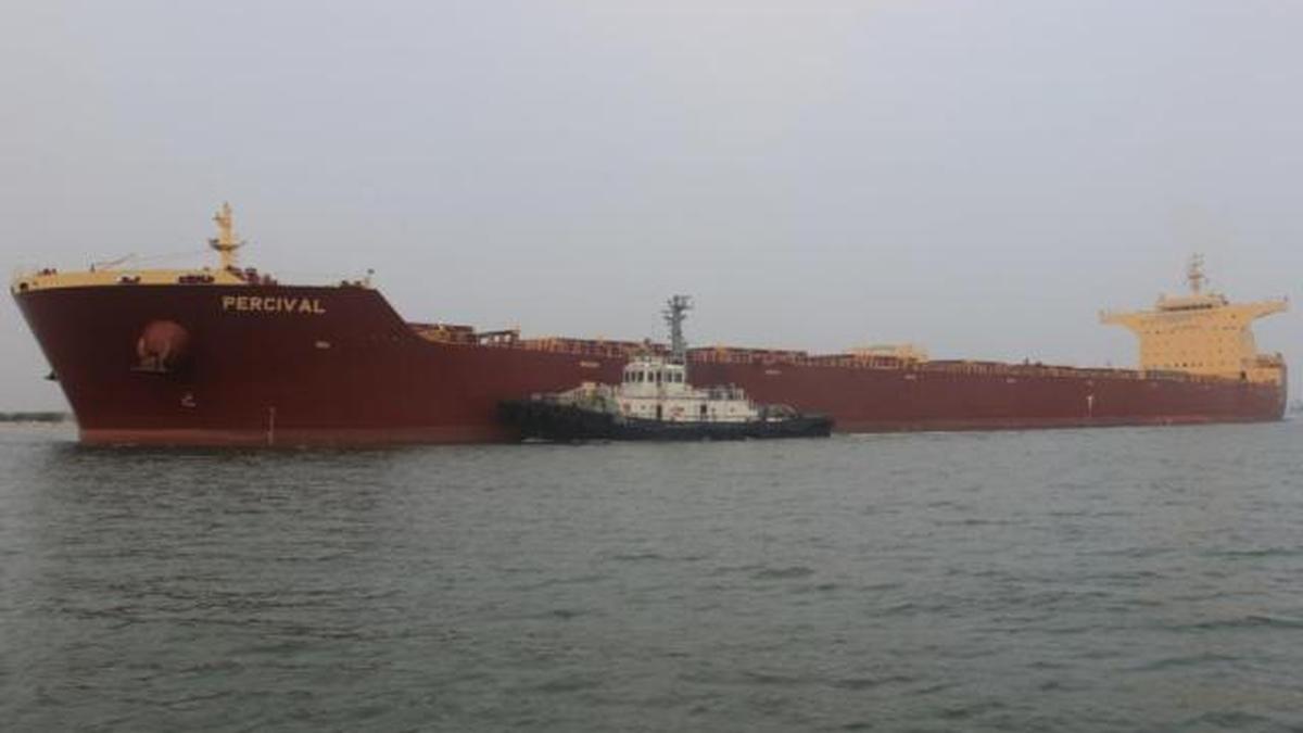 Krishnapatnam Port resumes servicing capesize vessels - The Hindu