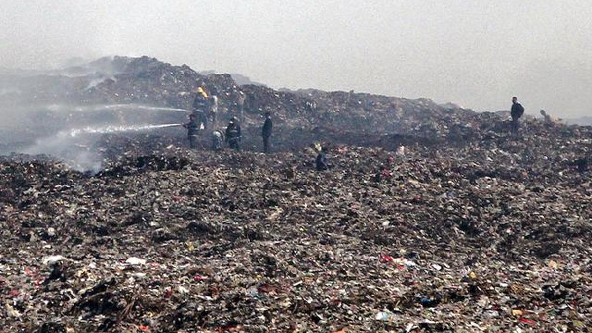 Deonar fire threatens to cloud Make in India week - The Hindu