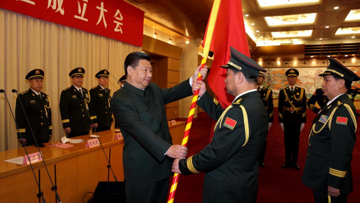 China revamps military command structure - The Hindu