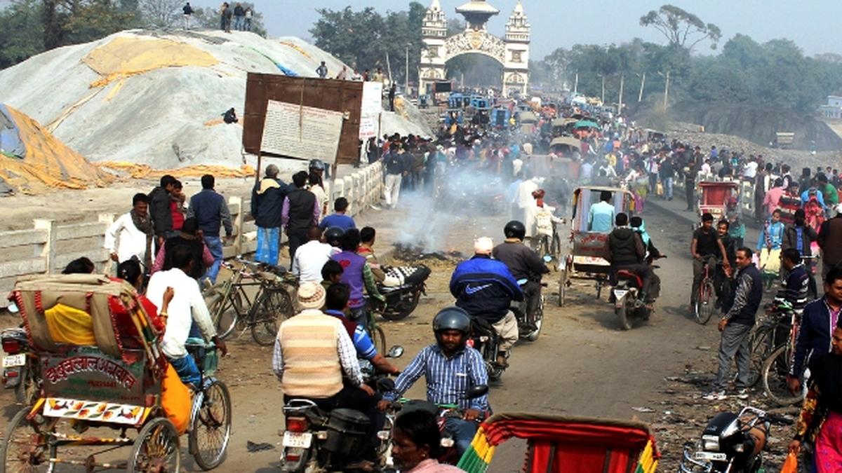 Residents open blockaded India-Nepal border point - The Hindu